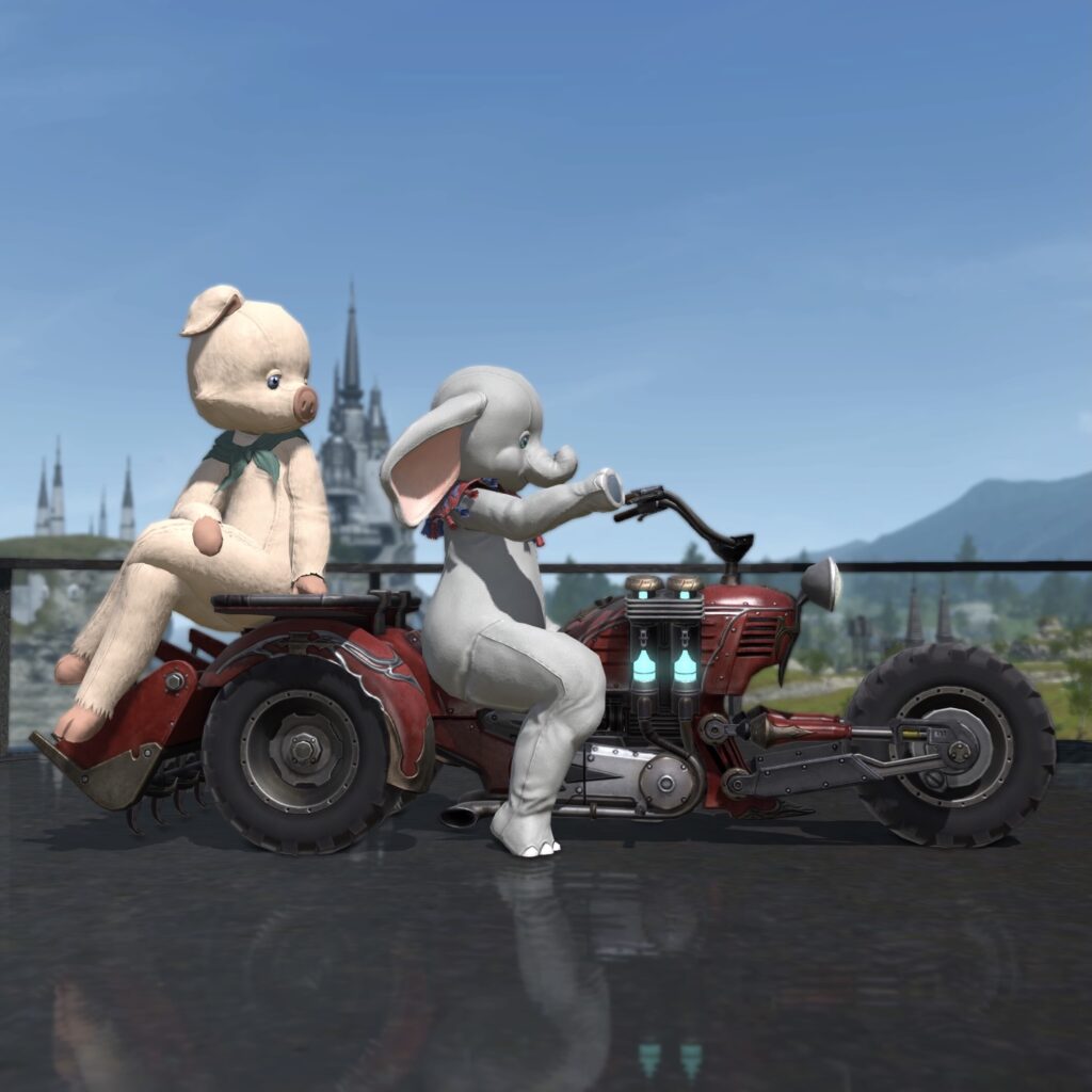 【FF14】無人島のバイクマウント「ガーロンドGL-IITキー」の入手方法 | えふサポ｜FF14お役立ち情報